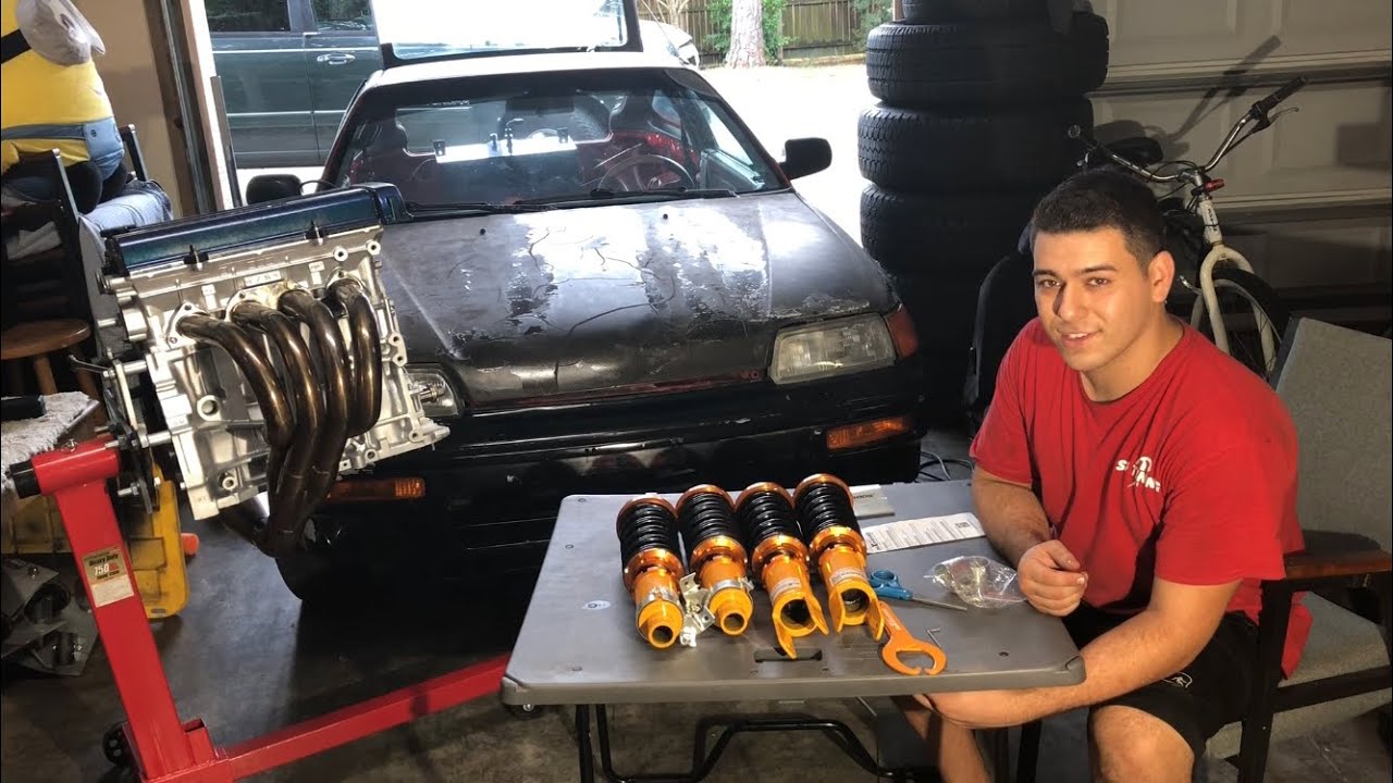 Videos: AWD CRX Build Gets MaXpeedingRods Coilovers | MaXpeedingRods Blog